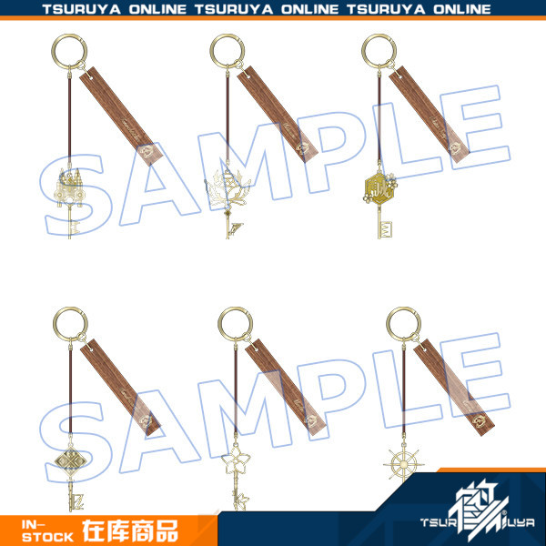 【现货】FGO Fes2025 10周年纪念 星之间 阿瓦隆城堡的钥匙挂件