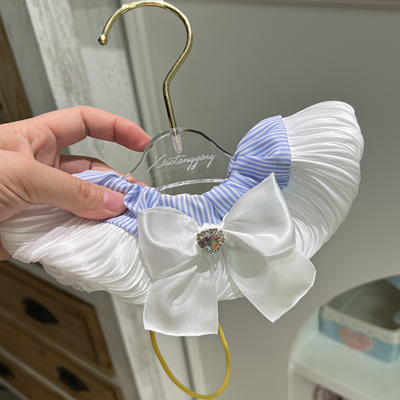 可爱宠物流光条纹口水巾猫狗通用