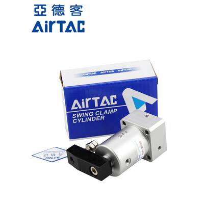 AirTAC亚德客 90度旋转下压紧夹紧转角气缸ACKL25/32/40/50/63X90