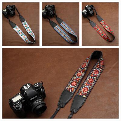 绣花复古通用型单反数码相机肩带