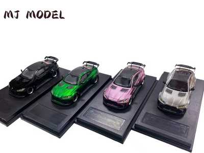 MJ 1/64 宝马M4 G82合金汽车模型 4色 轴承轮
