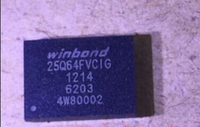 全新W25Q64FVCIG 64Mbit 8MB中九户户通空片存储器