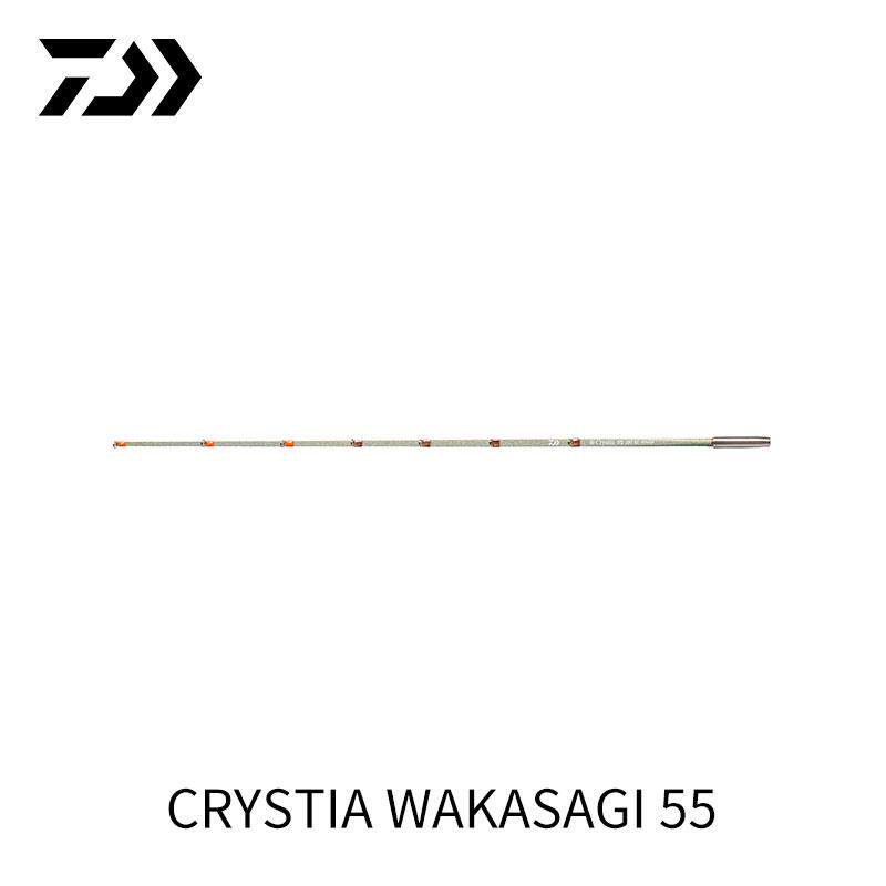 DAIWA达亿瓦 CRYSTIA WAKASAGI冰钓公鱼竿稍冬钓竿稍船筏钓扁竿稍