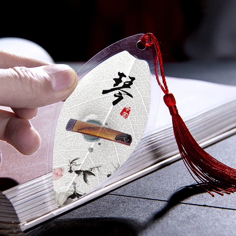 古典文化叶脉书签diy树叶创意定制文化用品老师送学生精美小礼品1