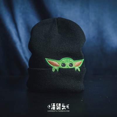 星球大战洛曼达人刺绣毛线帽