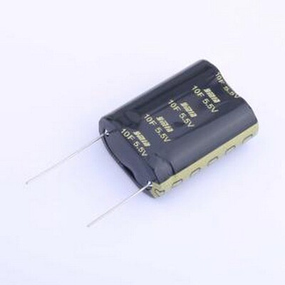 SDM5R5M1062532 超级电容器 10F -10%~+30% 5.5V 插件,P=15.5mm