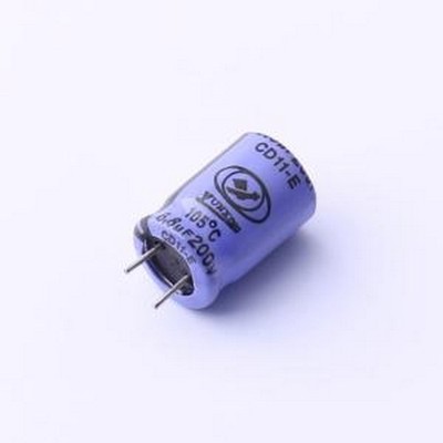 ECE2DM6R8F12CTPVZC-L=3 直插铝电解电容 6.8uF ±20% 200V 插件,