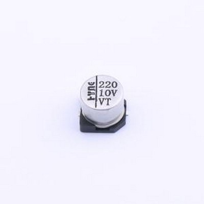HY1A221MC063054MEO 贴片型铝电解电容 220uF ±20% 10V SMD,D6.3