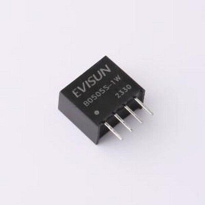 B0505S-1W 电源模块 DC-DC输入5V输出5V200mA 1W SIP-4