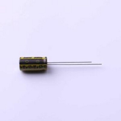 LKMC1201J820MF 直插铝电解电容 82uF ±20% 63V 插件,D6.3xL12mm