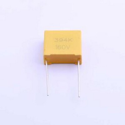 SMPC_394K0160DB1515 聚丙烯膜电容(CBB) 390nF ±10% 160V 插件,