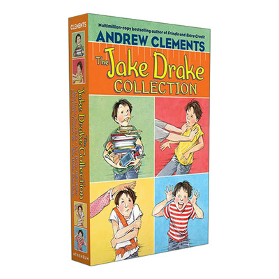 The Jake Drake Collection  杰克德雷克系列 1-4册盒装 Andrew Clements