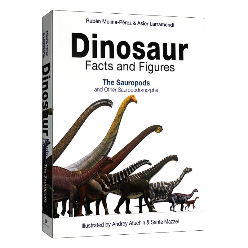 恐龙的事实和数字 蜥脚类和其他蜥脚类 精装 Dinosaur Facts and Figures 英文原版自然科学读物 进口英语书籍