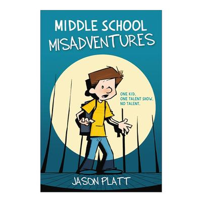 英文原版 Middle School Misadventures 中学校园里的倒霉事1 英文版 进口英语原版书籍