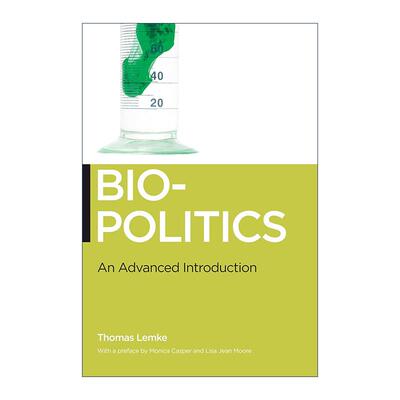 英文原版 Biopolitics生物政治学 先进性导论 Thomas Lemke 英文版 进口英语原版书籍