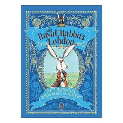 英文原版 The Royal Rabbits of London皇家兔1 特工之路 精装 英文版 进口英语原版书籍