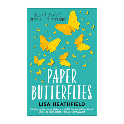 英文原版 Paper Butterflies 纸蝴蝶 Lisa Heathfield畅销青少年成长小说 亚马逊教师推荐 英文版 进口英语原版书籍