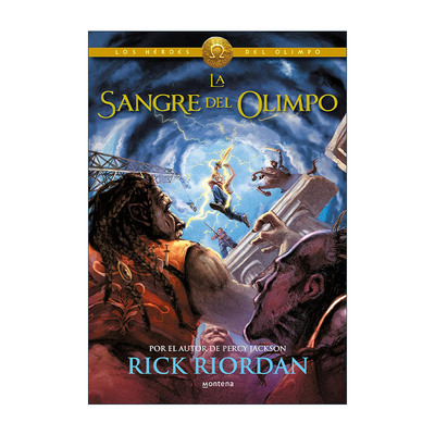 原版 La sangre del Olimpo The Blood of Olympus 奥林匹斯之血 西班牙语版 波西杰克逊第二季 奥林匹斯英雄系列5 Rick Riordan