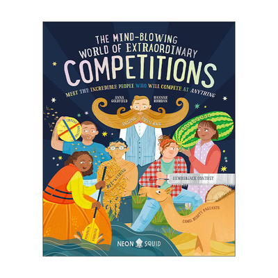 英文原版 The Mind-Blowing World of Extraordinary Competitions 令人惊叹的非凡竞赛世界 精装 英文版 进口英语原版书籍