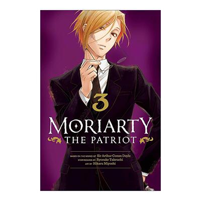 英文原版 Moriarty the Patriot Vol.3 忧国的莫里亚蒂 漫画卷三 英文版 进口英语原版书籍