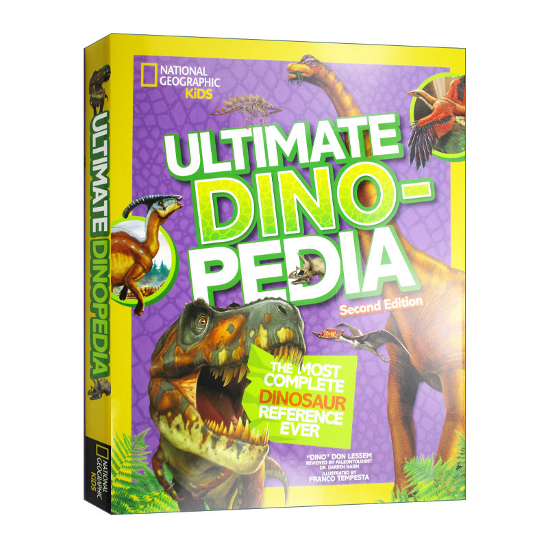 国家地理儿童版恐龙百科大全第2版 National Geographic Kids Ultimate Dinopedia Second ...