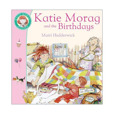 英文原版 Katie Morag And The Birthdays 凯蒂的岛屿故事 凯蒂与生日 玛丽·海德维克 BBC儿童剧 英文版 进口英语原版书籍