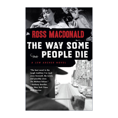 英文原版 The Way Some People Die Lew Archer Series 03 有些人的死亡方式 移动飞靶作者 英国金匕首奖得主Ross Macdonald英文版