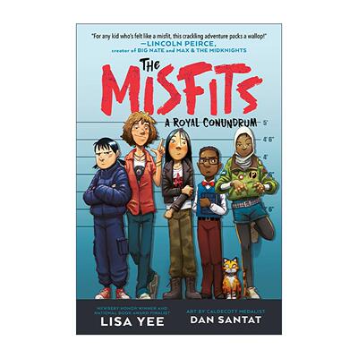 英文原版 The Misfits 01 A Royal Conundrum 异类系列1 皇室难题 儿童冒险小说 纽伯瑞奖得主Lisa Yee 英文版 进口英语原版书籍