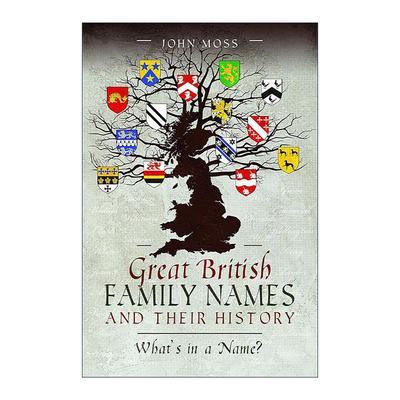 英文原版 Great British Family Names and Their History 英国经典姓氏及其历史 名字背后的故事 英文版 进口英语原版书籍
