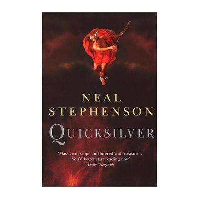 英文原版 Quicksilver 巴洛克记1 快银 尼尔·斯蒂芬森历史科幻小说 英文版 进口英语原版书籍