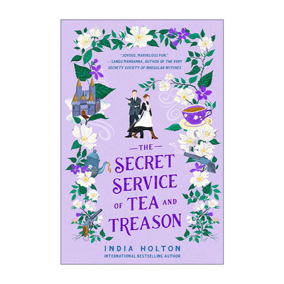 英文原版 The Secret Service of Tea and Treason 茶与叛逆的特勤局 危险少女系列3 奇幻浪漫小说 英文版 进口英语原版书籍