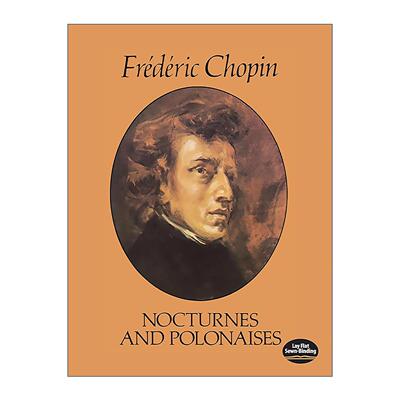 英文原版 Nocturnes and Polonaises 夜曲与波兰舞曲 波罗乃兹 肖邦 乐谱 英文版 进口英语原版书籍