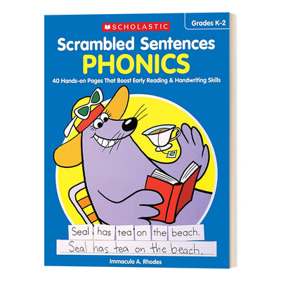 Scrambled Sentences: Phonics  学乐自然拼读连词成句练习