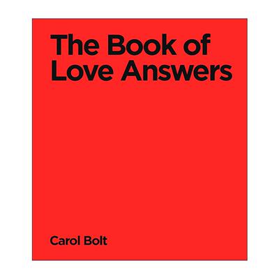 英文原版 The Book Of Love Answers 答案之书爱情版 恋爱人际关系互动解惑书 精装 英文版 进口英语原版书籍