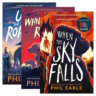 英文原版 Historical Animal Stories 天空落幕时/直到路尽头/风暴来临时 3册 青少年历史小说 作者菲尔·厄尔 Phil Earle 英文版