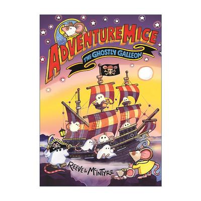 英文原版 Adventuremice The Ghostly Galleon 冒险老鼠佩德罗5 儿童插画故事书 英文版 进口英语原版书籍