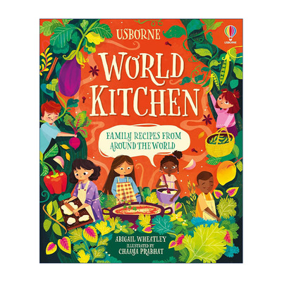 英文原版 World Kitchen 世界厨房 实用食谱 儿童烹饪指南精装 英文版 进口英语原版书籍