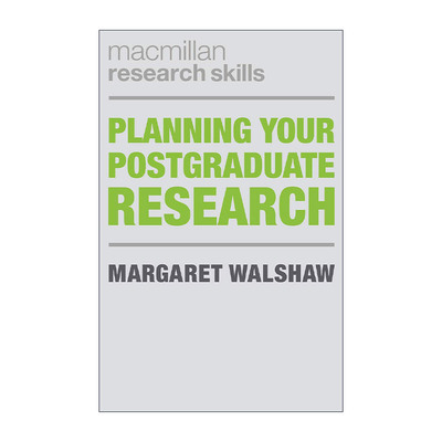 英文原版 Planning Your Postgraduate Research 研究生学术研究规划指南 英文版 进口英语原版书籍
