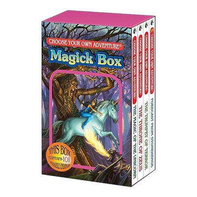 英文原版 Choose Your Own Adventure 4-Book Boxed Set Magick Box 惊险岔路口系列 魔法盒4册盒装套装 英文版 进口英语原版书籍
