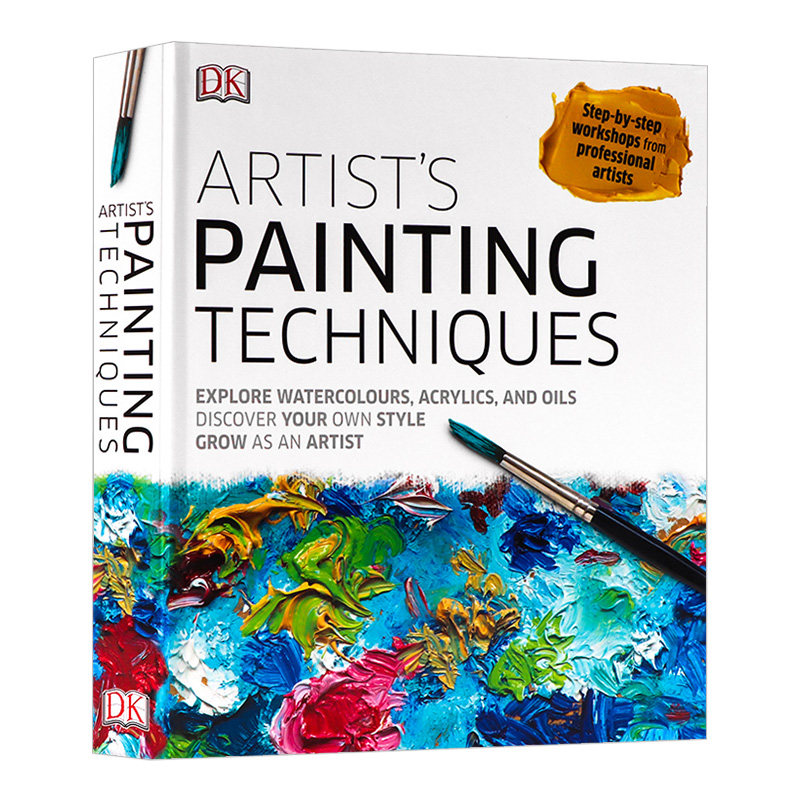DK Artist's Painting Techniques精装英文原版美术知识读物进口英语书籍_虎窝淘