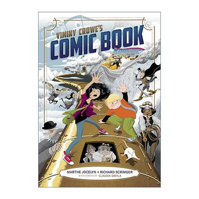 英文原版 Viminy Crowe's Comic Book 维明·克劳的漫画书 儿童搞笑冒险图像小说 谜案女王系列作者Marthe Jocelyn 进口英语书籍
