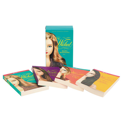 英文原版小说 The Pretty Little Liars Box Set Wicked The Second Collection 美少女的谎言5-8 英文版 进口英语原版书籍