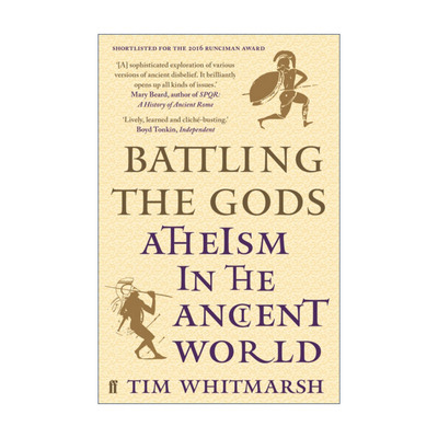 英文原版 Battling the Gods 与神作战 古代世界的无神论 蒂姆·惠特马什 英文版 进口英语原版书籍