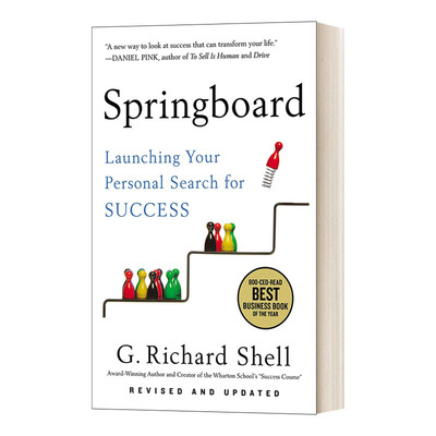 英文原版 Springboard 听了那么多大道理 为什么依旧过不好这一生 沃顿商学院毕业前的最后一门课 英文版 进口英语原版书籍