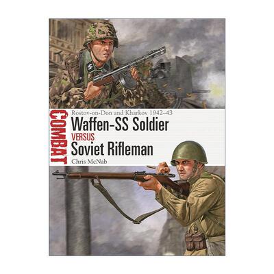 英文原版 Waffen-SS Soldier vs Soviet Rifleman 二战德国武装党卫队士兵VS苏联步兵 对战历史系列 英文版 进口英语原版书籍