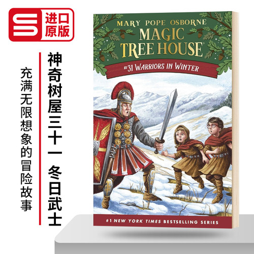 Magic Tree House #31 Warriors In Winter 神奇树屋31 冬日武士 英文原版儿童读物 进口课外英语阅读书籍_虎窝淘