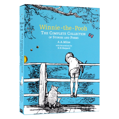 小熊维尼故事诗歌集 精装 英文原版卡通动画绘本 Winnie the Pooh The Complete Collection of Stories and Poems英文版英语书