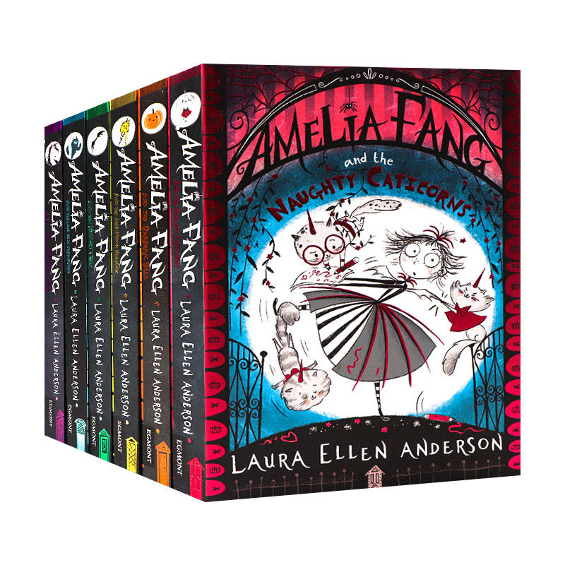 Amelia Fang Series长尖牙的阿米莉亚系列6册儿童奇幻小说_虎窝淘