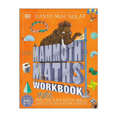 英文原版 Mammoth Maths Workbook 猛犸数学练习册 大卫·麦考利万物运作的原理 英文版 进口英语原版书籍