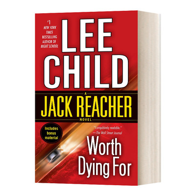 英文原版小说 Worth Dying for A Reacher Novel 值得为之牺牲 一本侦探小说 英文版 进口英语原版书籍